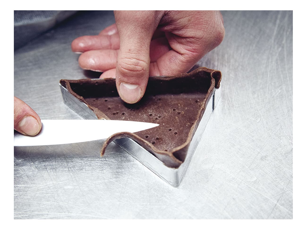 Triangle Tartlet Ring Set - Triangle Pastry Cutter - Matfer - Meilleur ...