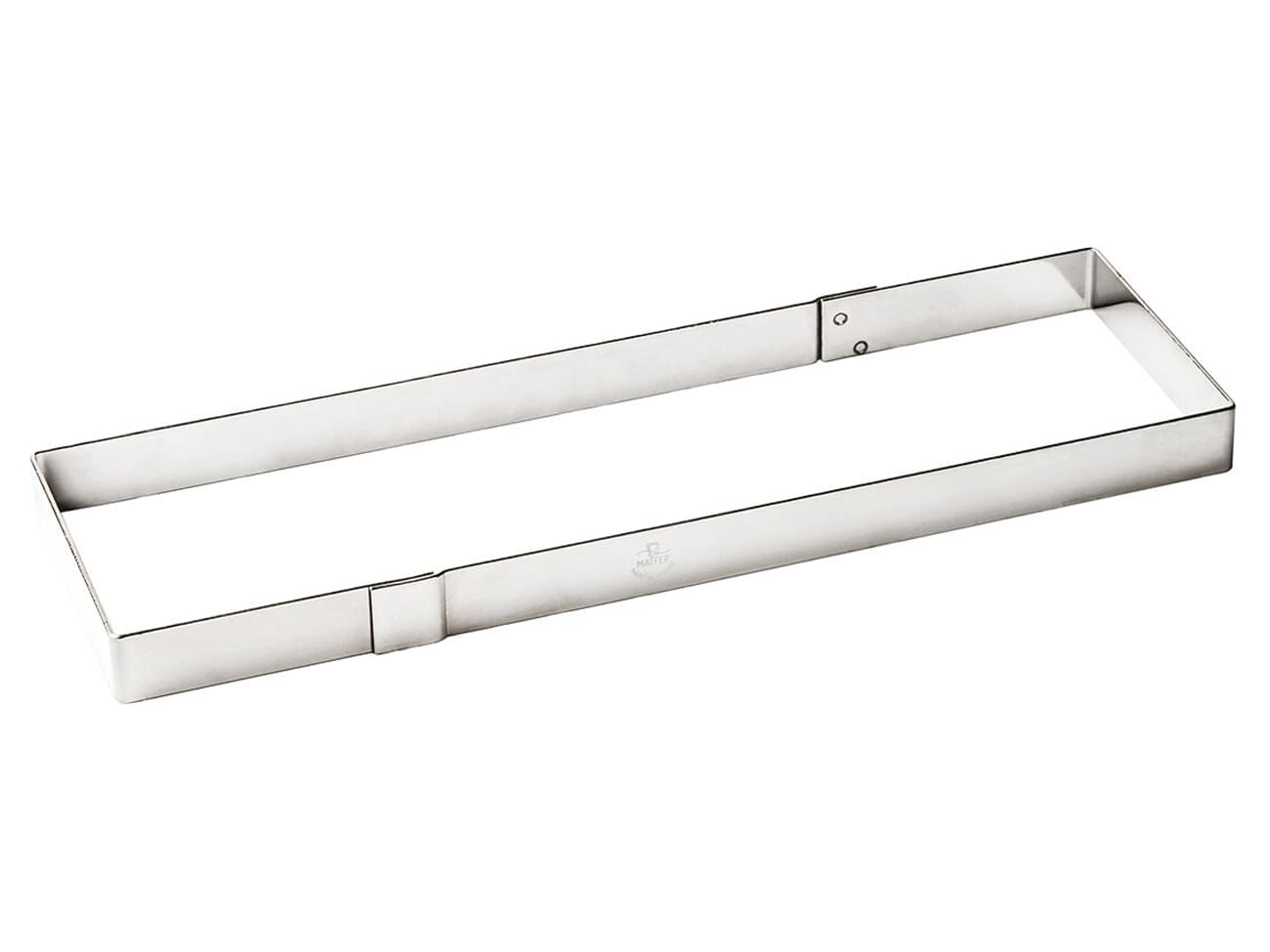 Rectangular Mousse Frame - Stainless Steel - 37 x 9 x 4cm - Matfer ...