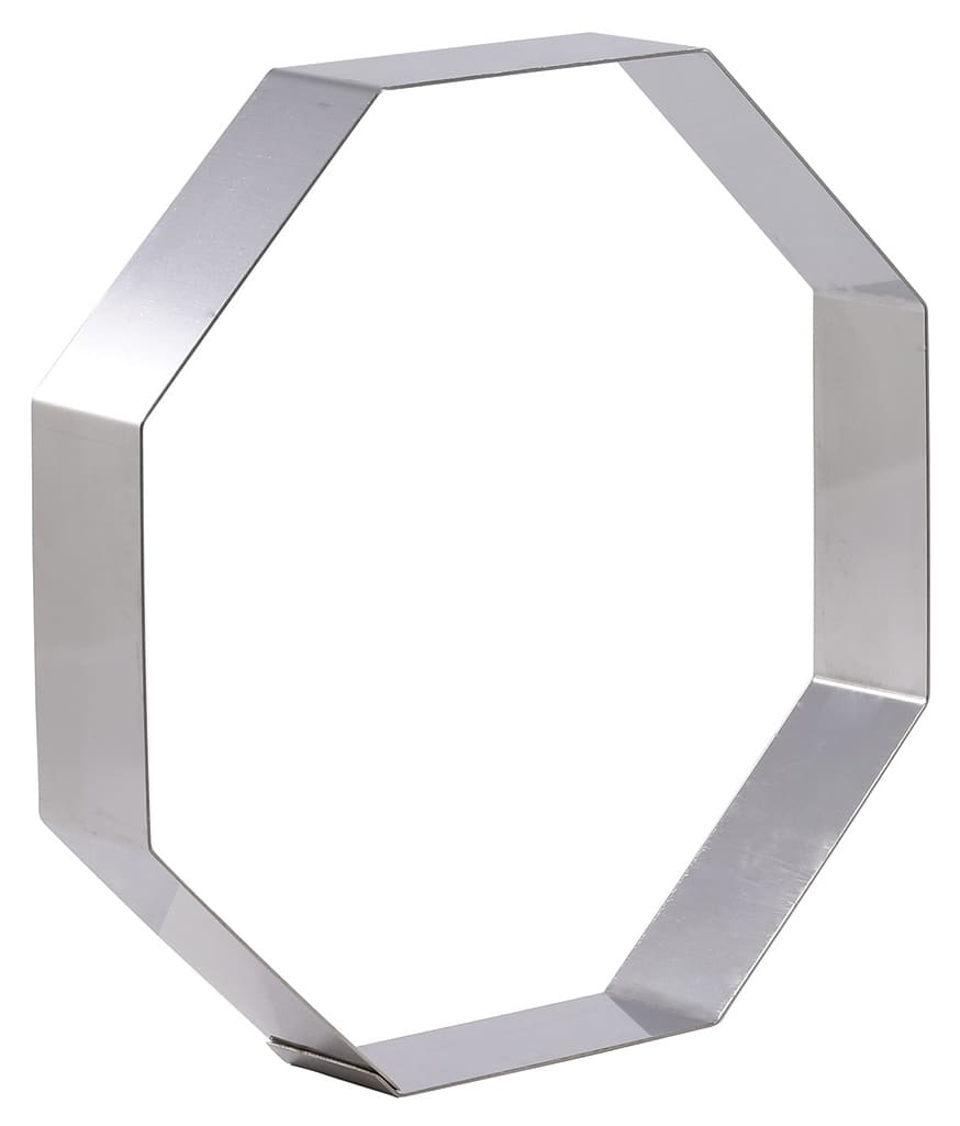 Stainless Steel Ring - Octagon - 18 x 18cm - Matfer - Meilleur du Chef