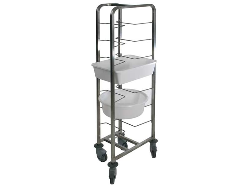 Trolley for dough containers - Trolley for 8 dough containers ...