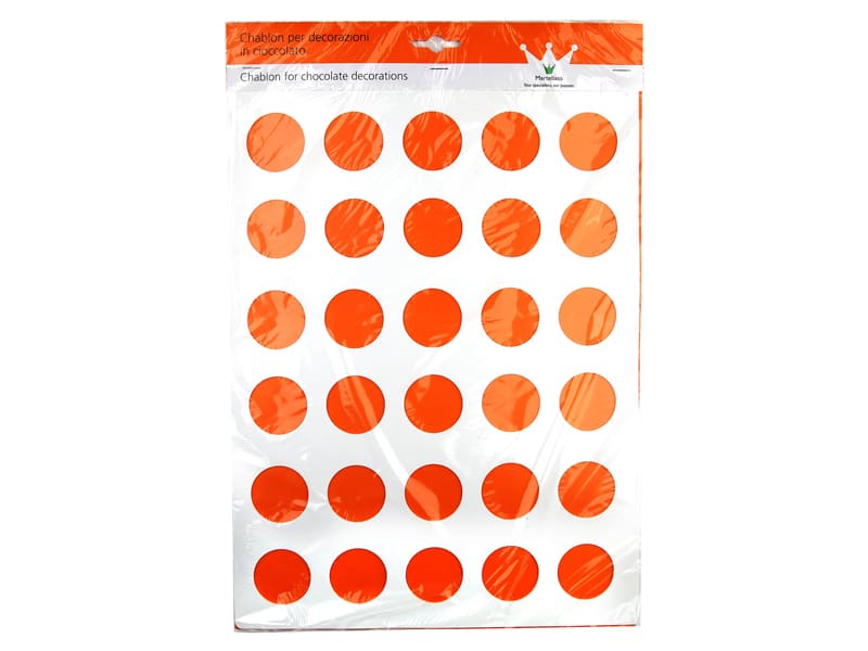 Silicone Disc Stencil Mat - Ø 4.2cm - Martellato - Meilleur du Chef