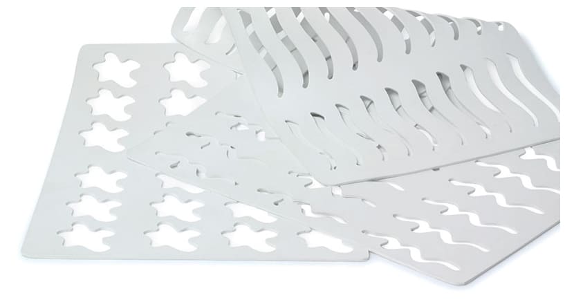 Silicone Eclair Stencil Mat - 18 éclairs - Length 12.5cm - Martellato ...