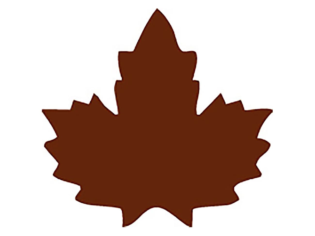 Silicone Chablon Stencil Mat - 48 Maple Leaves - Martellato - Meilleur ...