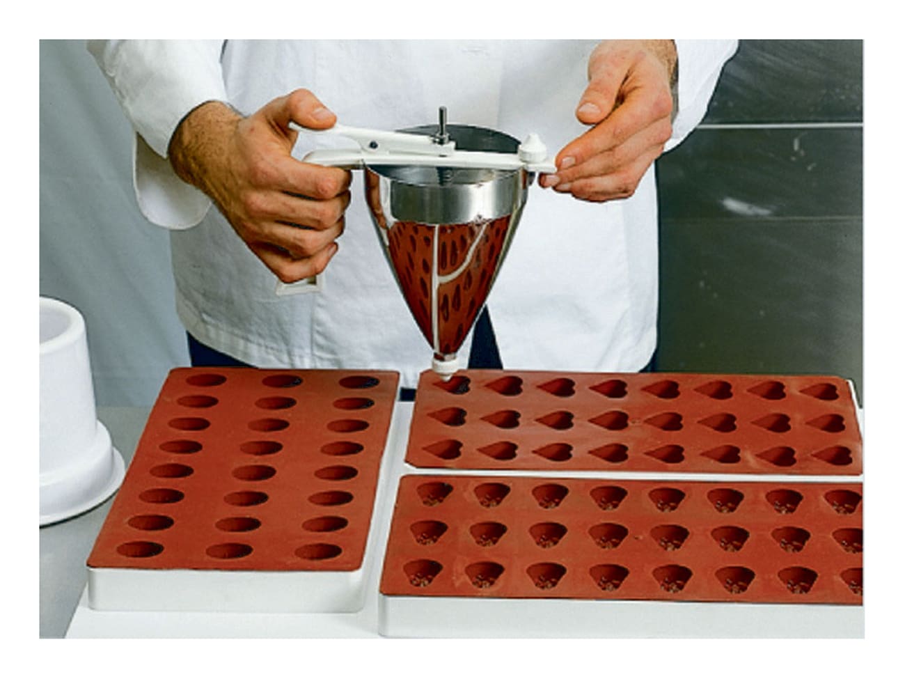 Half Sphere Fruit Jelly Candy Silicone Mould - 24 half sphere Ø 2,7cm ...