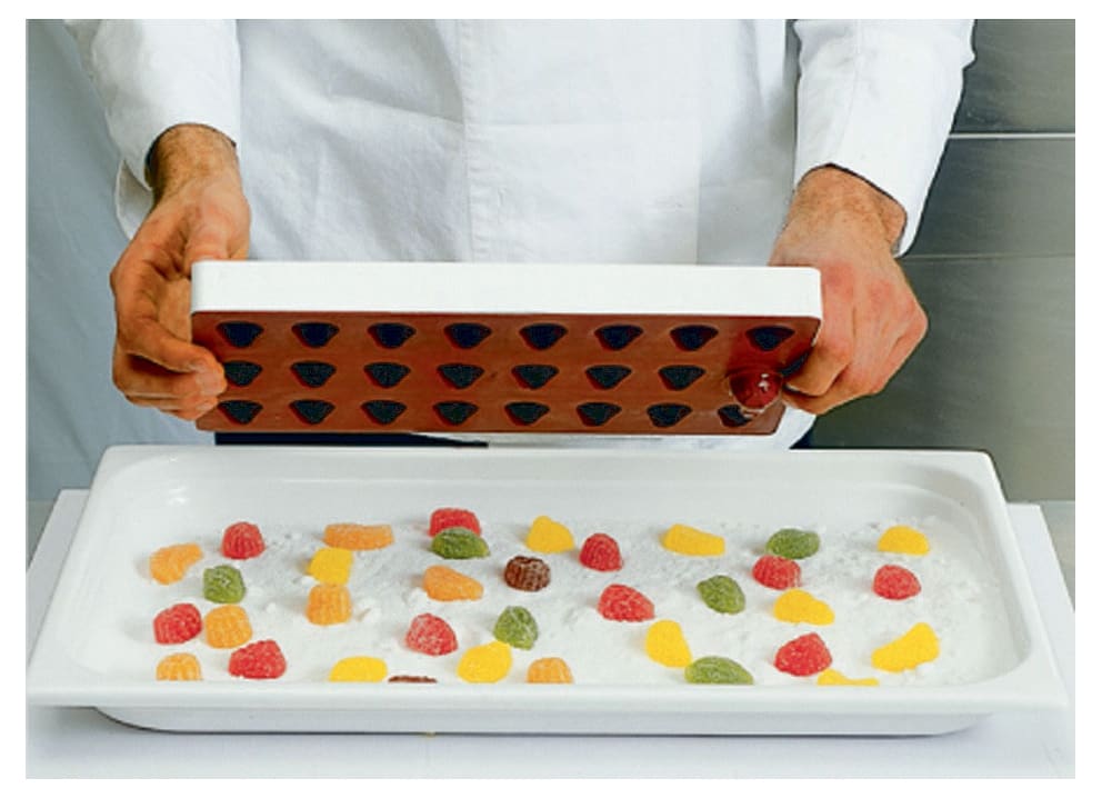 Half Sphere Fruit Jelly Candy Silicone Mould - 24 half sphere Ø 2,7cm ...