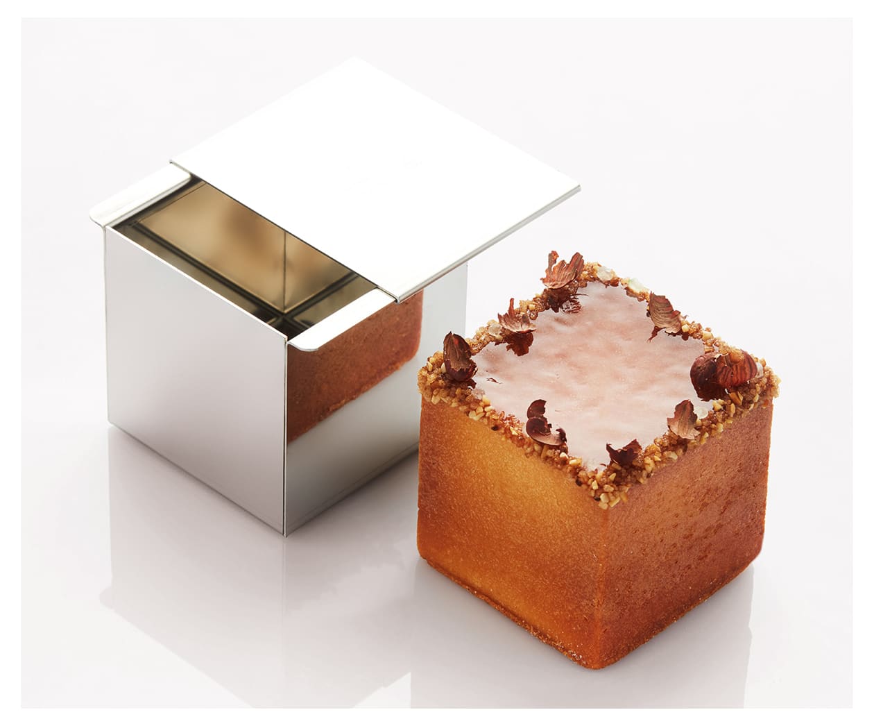 Stainless steel cube mold - 8 x 8 x 8cm - Martellato - Meilleur du Chef