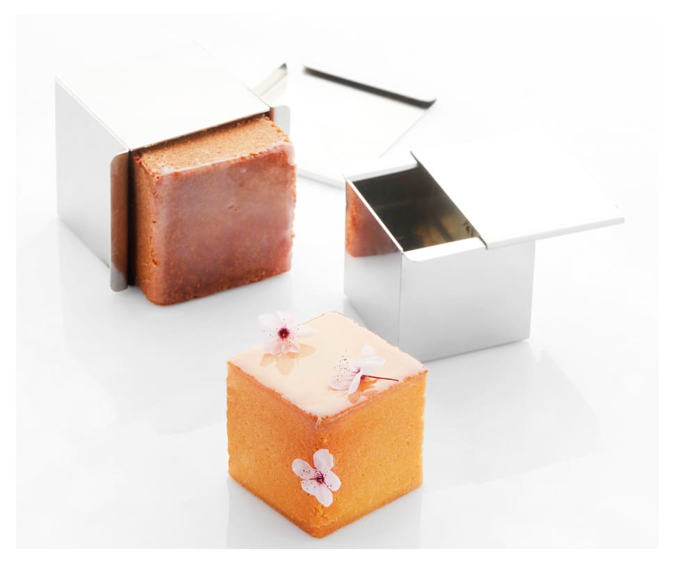Stainless steel cube mold - 8 x 8 x 8cm - Martellato - Meilleur du Chef
