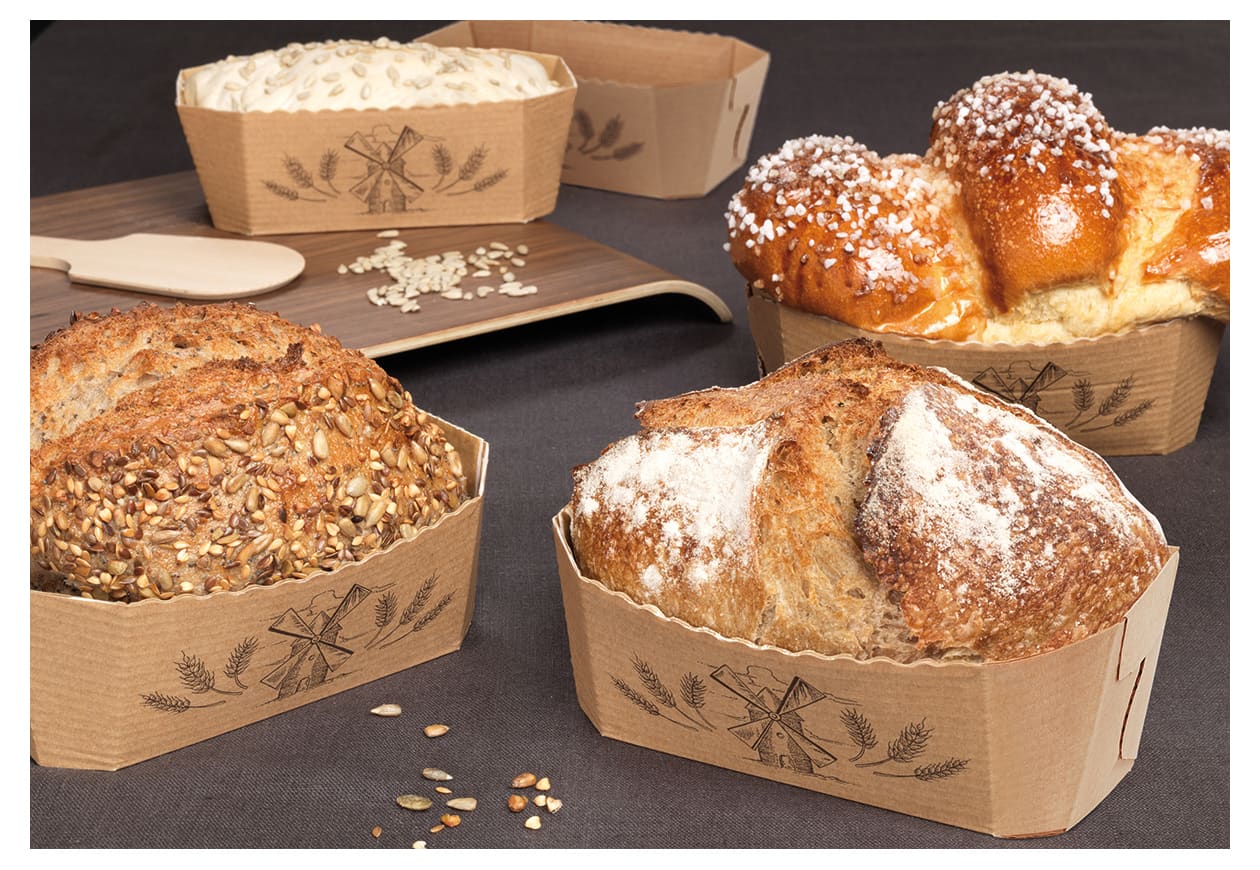 Bread & Brioche Cardboard Baking Mould - 50 moulds - Nordia - Meilleur ...