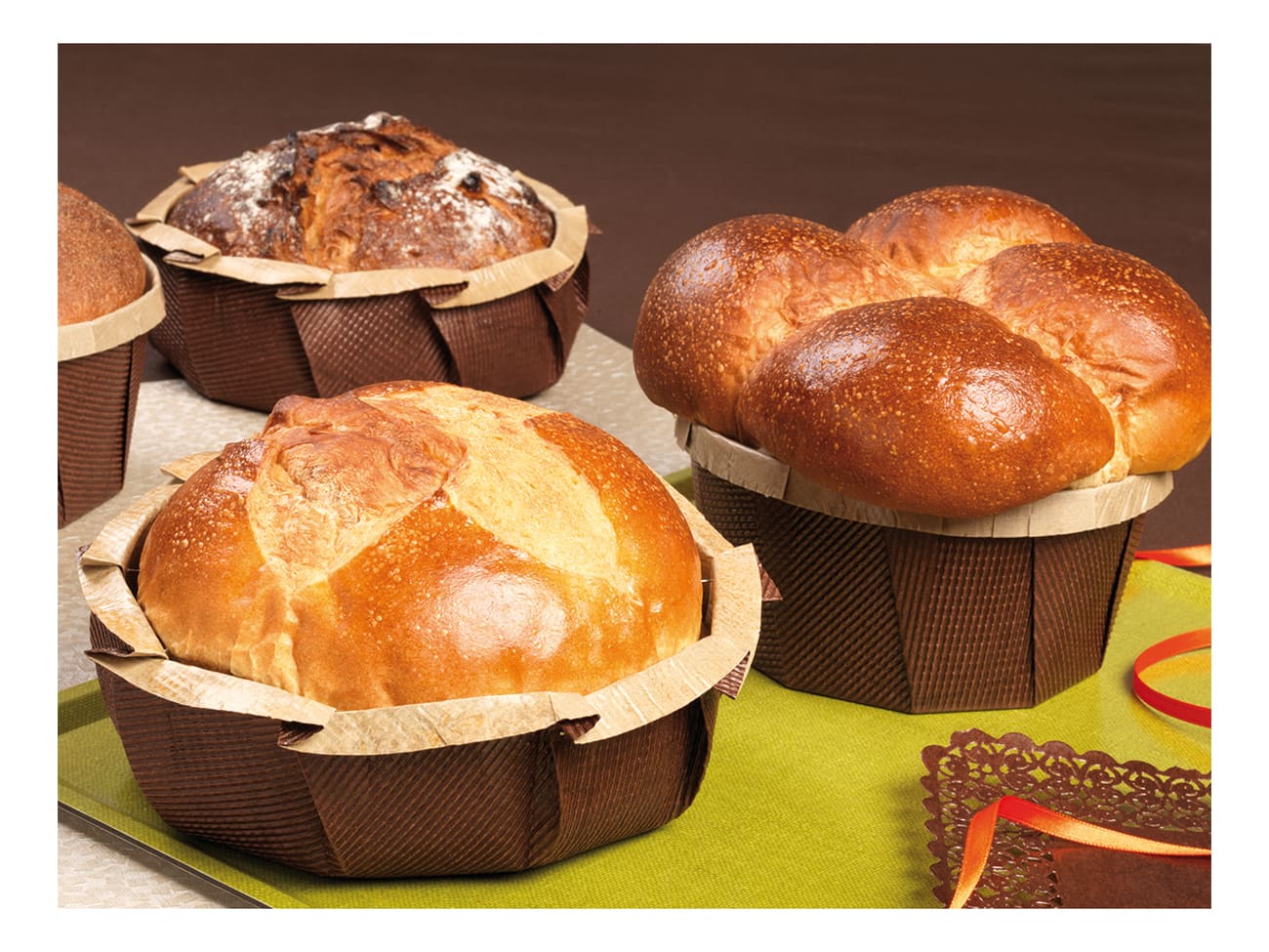 Round Loaf Baking Mould (x 60) - Bread & Brioche - Nordia - Meilleur du ...