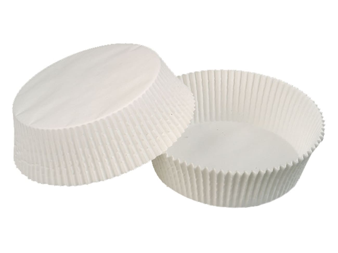Round pleated paper cases (x 1200) - Ø 3.3 x Ht 2 cm (n° 6) - Nordia ...