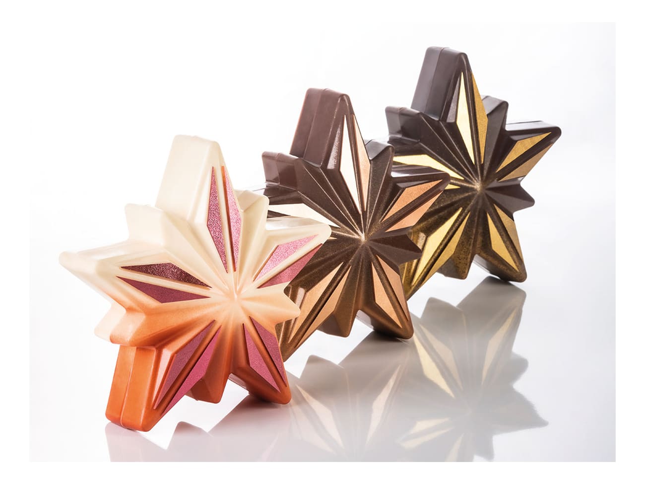 Christmas Star Chocolate Mould - Polaris - Pavoni - Meilleur du Chef