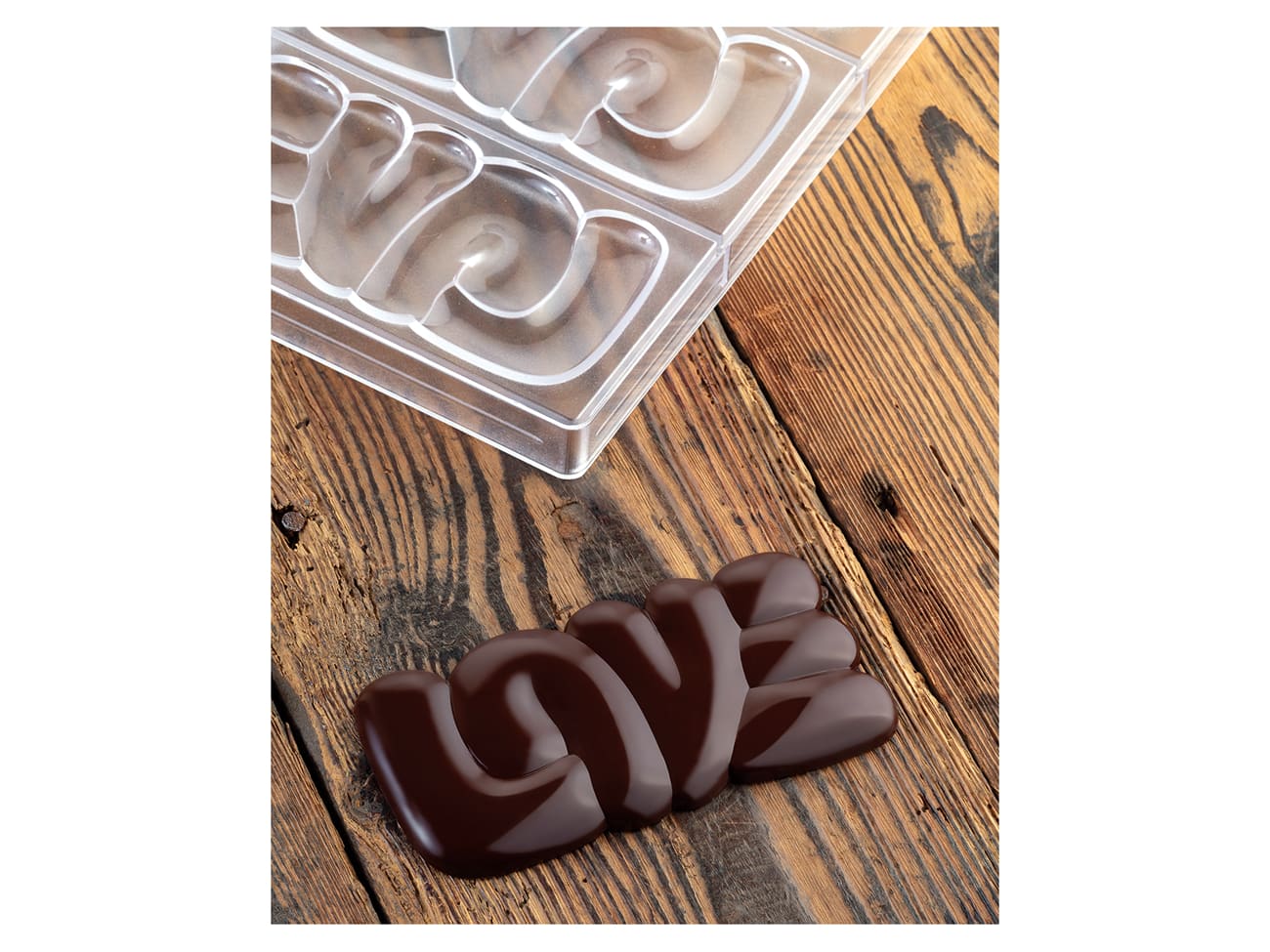 Love Chocolate Mold Gingerbread Man Love Chocolate Mold