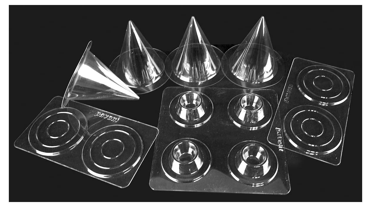 Thermoformed Chocolate Mould - Cone Christmas Tree - Pavoni - Meilleur ...