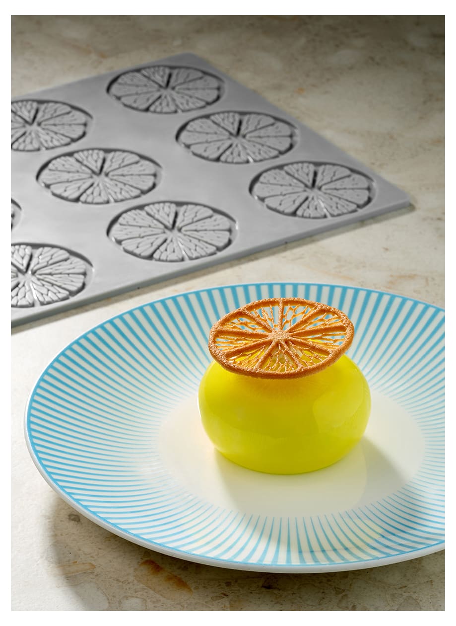 Silicone Mould - Lemon slice - 30 x 20cm - Pavoni - Meilleur du Chef