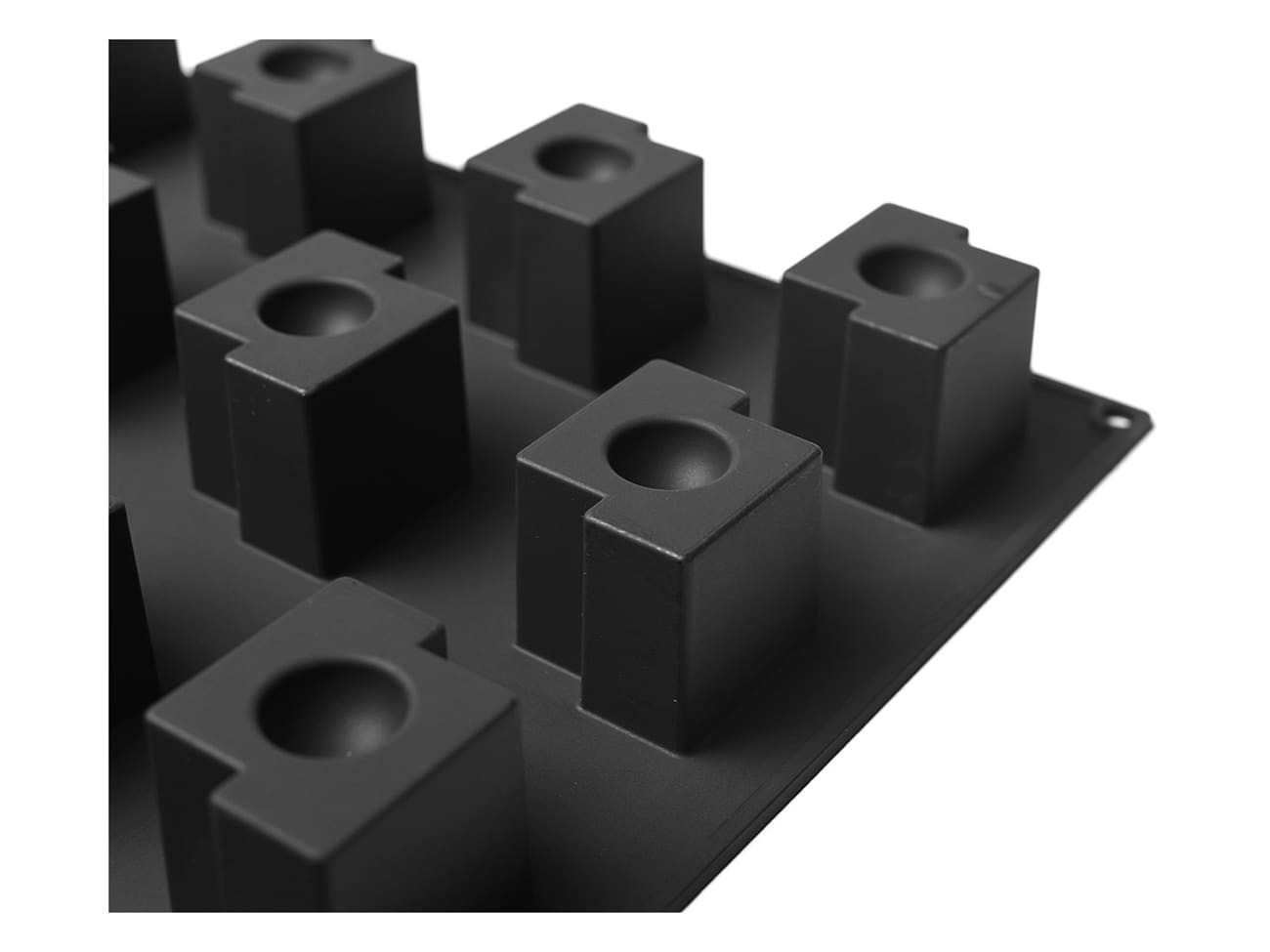 Pavoflex Non-Stick Silicone Mould - 24 Gaphic Cubes 5.8 x 5 x ht 5cm ...