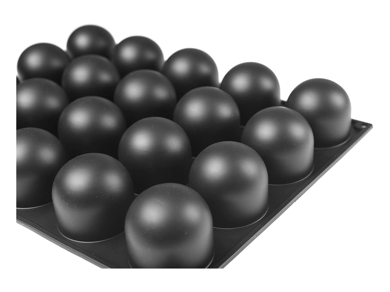 Pavoflex Silicone Sphere Mould - 40 x 30cm - Ø 6cm (20 cavities ...