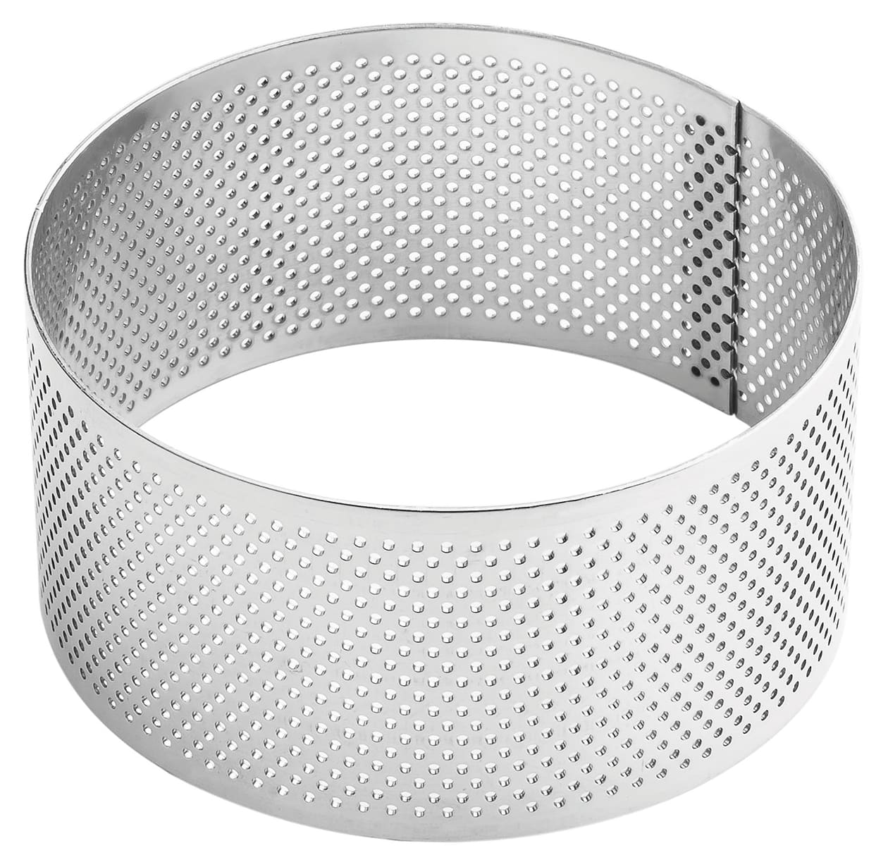 Perforated Baking Ring - for flaky pastry - Ø 9cm x H 4.5cm - Pavoni ...