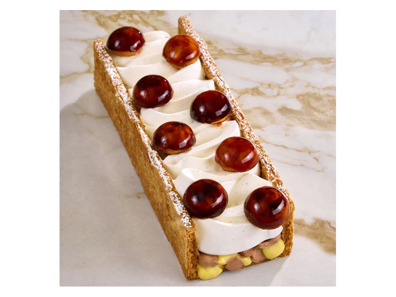 Puff Pastry Bar Mould Kit - Stainless steel & aluminum - 25 x 7,6 x H 6 ...