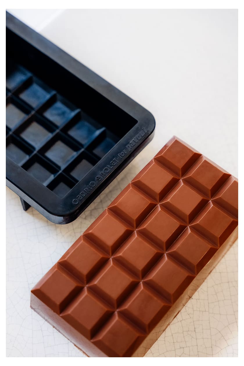 Tablet Silicone Mould by Cédric Grolet - 18.5 x 9.5 x 4.5cm - Pavoni ...