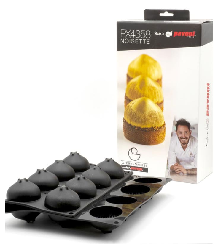 Hazelnut Tartlet Silicone Mould - Cédric Grolet Line - 40 x 30cm ...
