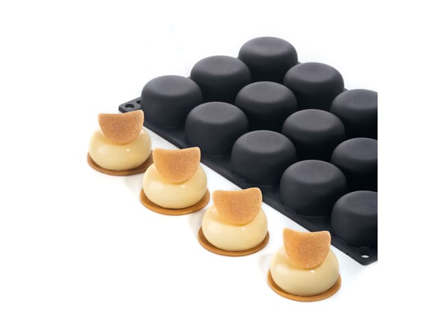 Pastel40time Silicone Mould - 15 cylinders - 30 x 17.5cm - Pavoni ...