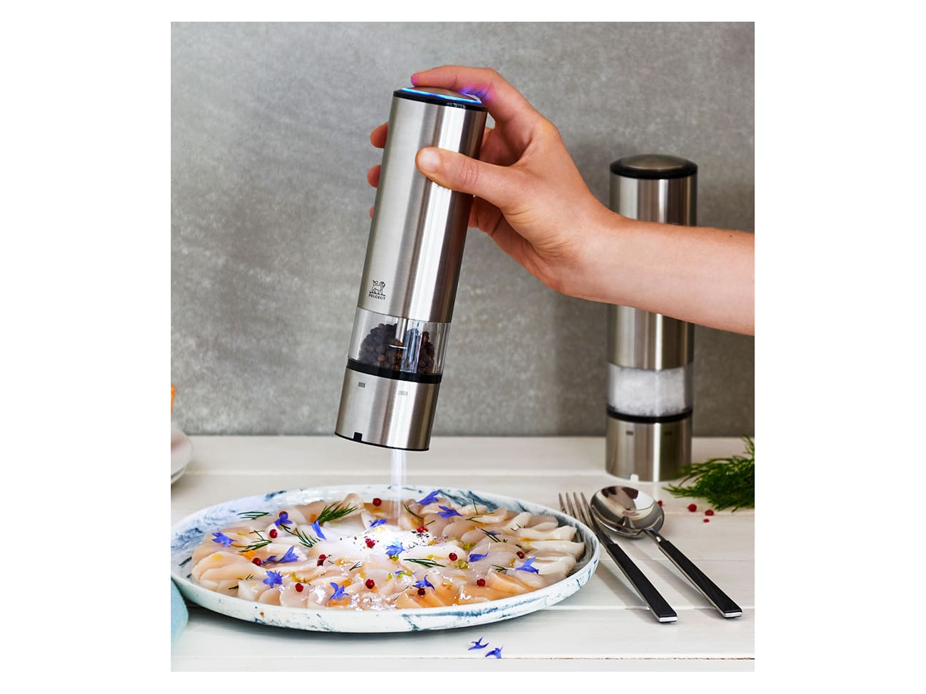 Electric Salt Grinder - Elis Sense - 20cm - Peugeot - Meilleur du Chef