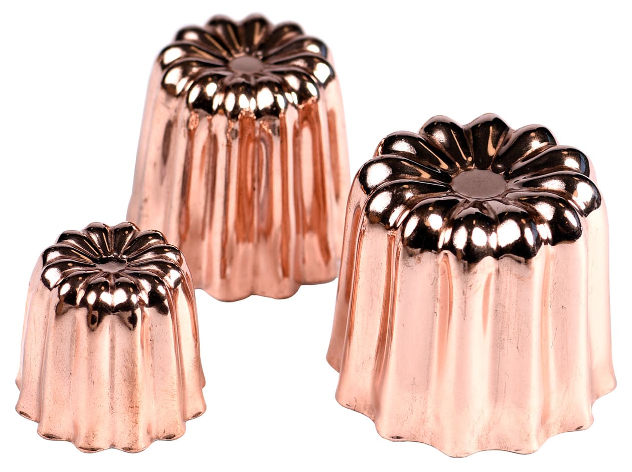Copper Cannelé Mould - Ø 4.5cm - Meilleur du Chef