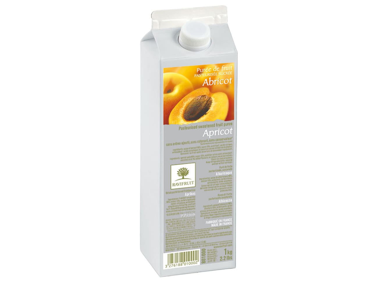 Apricot Puree - 1kg - Ravifruit - Meilleur du Chef