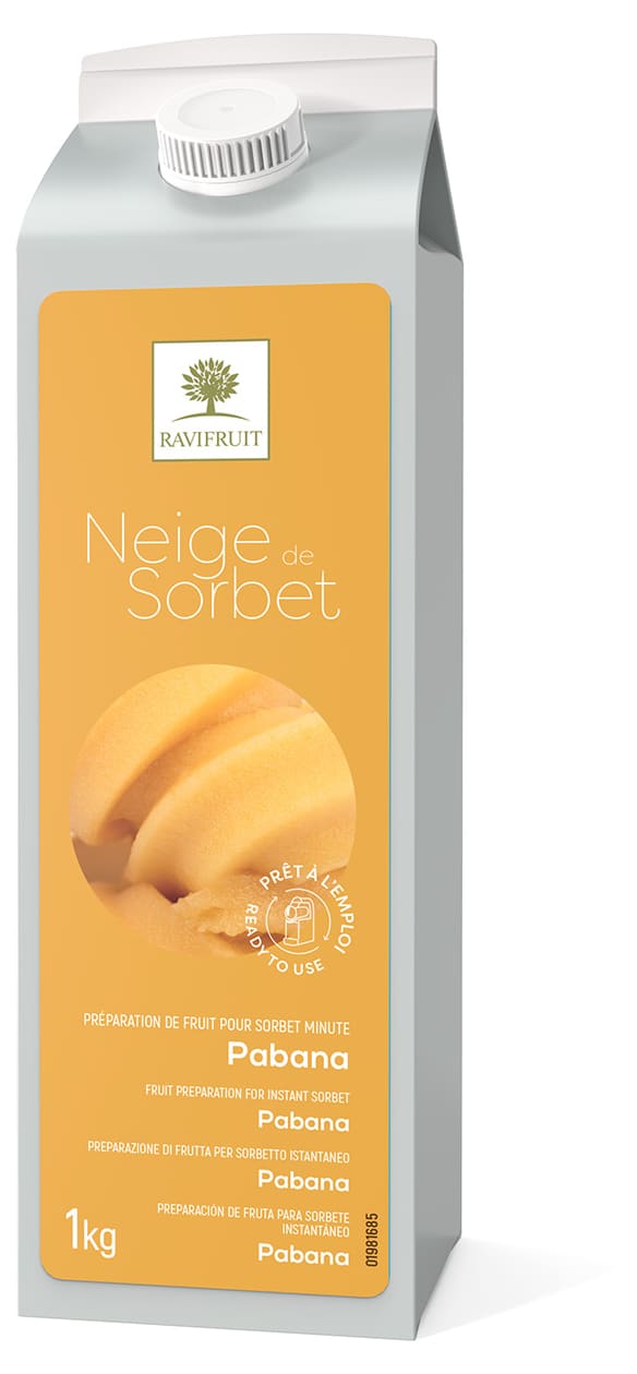 Fruit Preparation for Sorbet Pabana - 1kg - Ravifruit - Meilleur du Chef