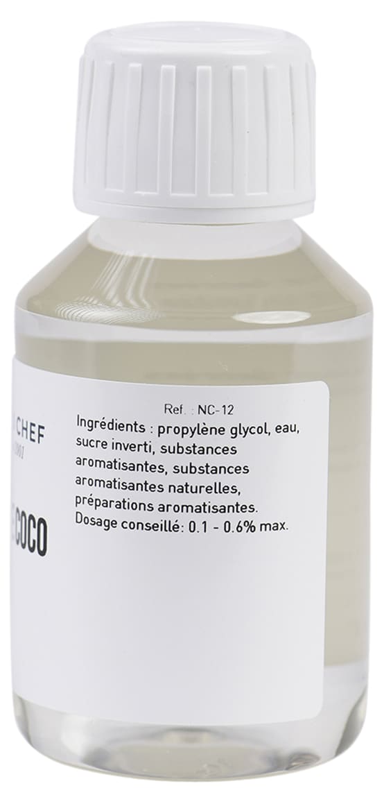 Coconut Natural Flavouring - Water soluble - 115ml - Selectarôme ...