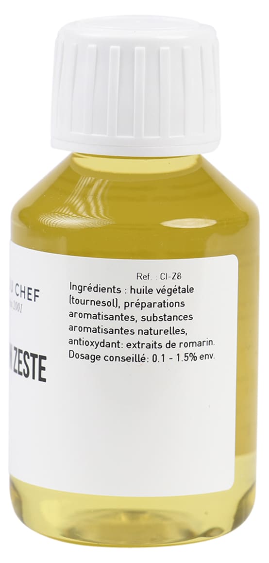 Lemon Zest Natural Flavouring - Fat soluble - 500ml - Selectarôme ...