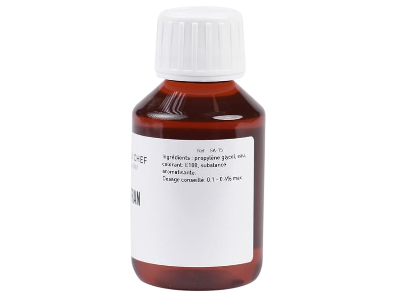 Saffron Flavouring - Water soluble - 500ml - Selectarôme - Meilleur du Chef