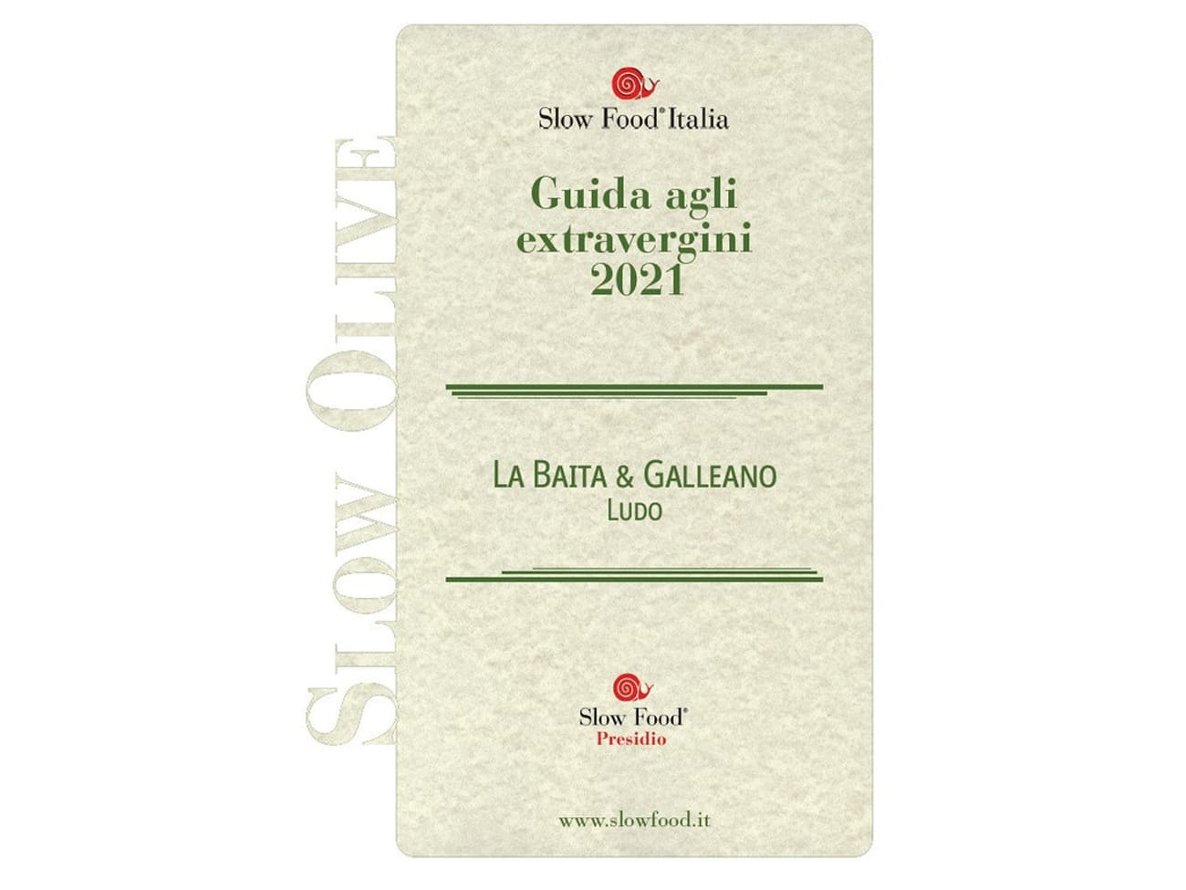 Taggiasca Olive Oil - 50cl - Baita & Galleano - Meilleur du Chef
