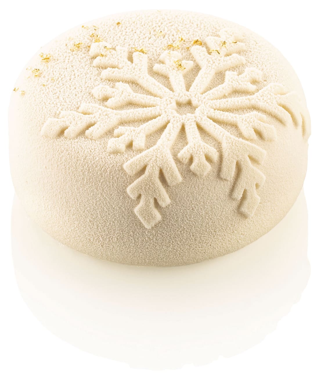 Snow flake Round Silicone Mould - 30 x 17,5 cm - Silikomart - Meilleur ...