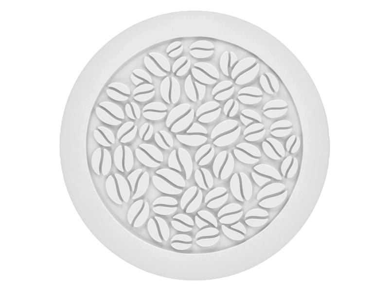 Silicone Texture Mat - Coffee beans - Ø 18cm x H 1.5mm - Silikomart ...