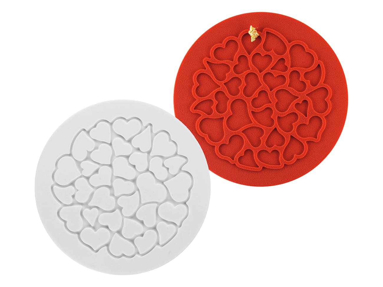 Silicone Texture Mat - Love - Ø 18cm x H 1.5mm - Silikomart - Meilleur ...