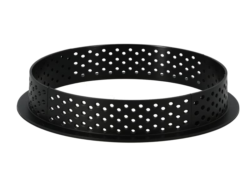 Perforated Tart Ring - Composite material - Ø 10 x H 2cm - Silikomart ...