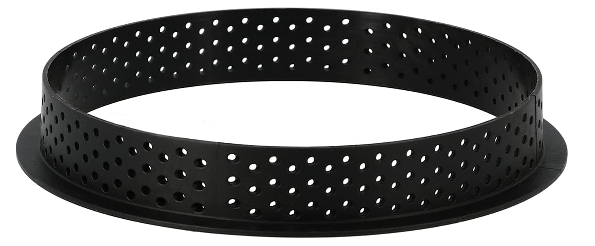Perforated Tart Ring - Composite material - Ø 12 x H 2cm - Silikomart ...