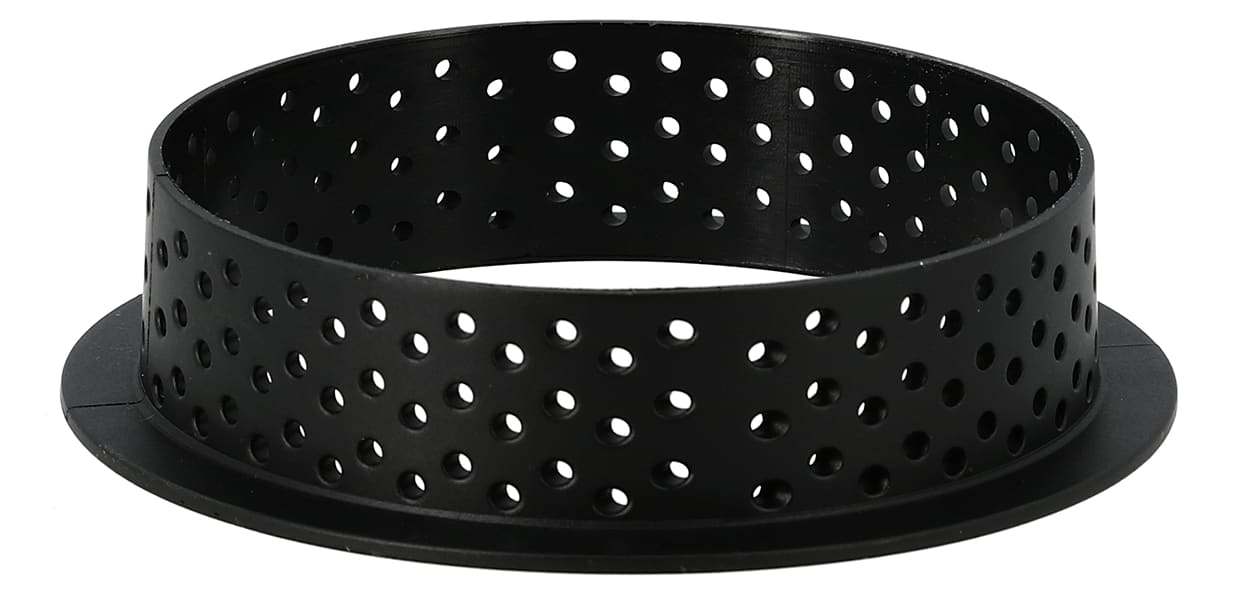 Perforated Tart Ring - Composite material - Ø 7 x H 2cm - Silikomart ...