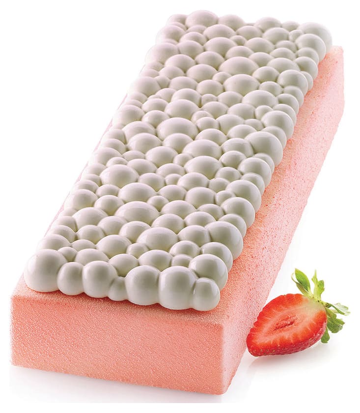 Rectangle Silicone Mould Kit - Bubbles - 30 x 10cm - Silikomart ...