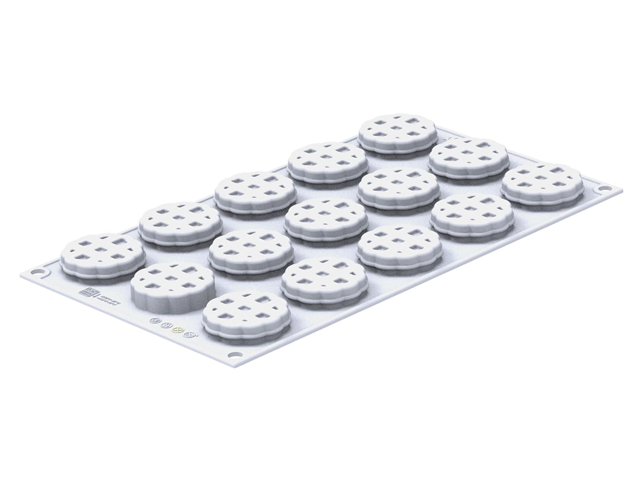 Silicone Mould - 15 mini crostata - 30 x 17.5cm - Silikomart - Meilleur ...