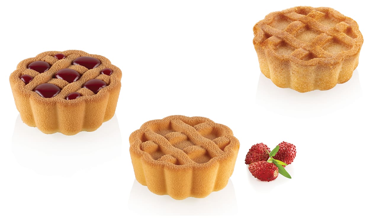 Silicone Mould - 15 mini crostata - 30 x 17.5cm - Silikomart - Meilleur ...