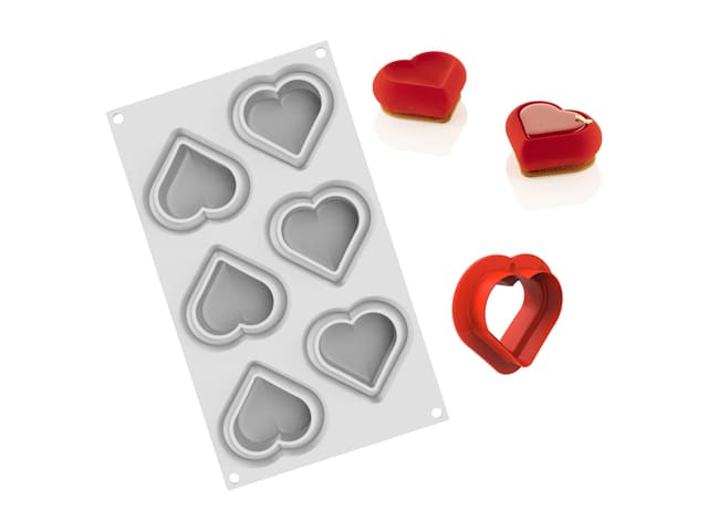 Heart moulds - Meilleur du Chef