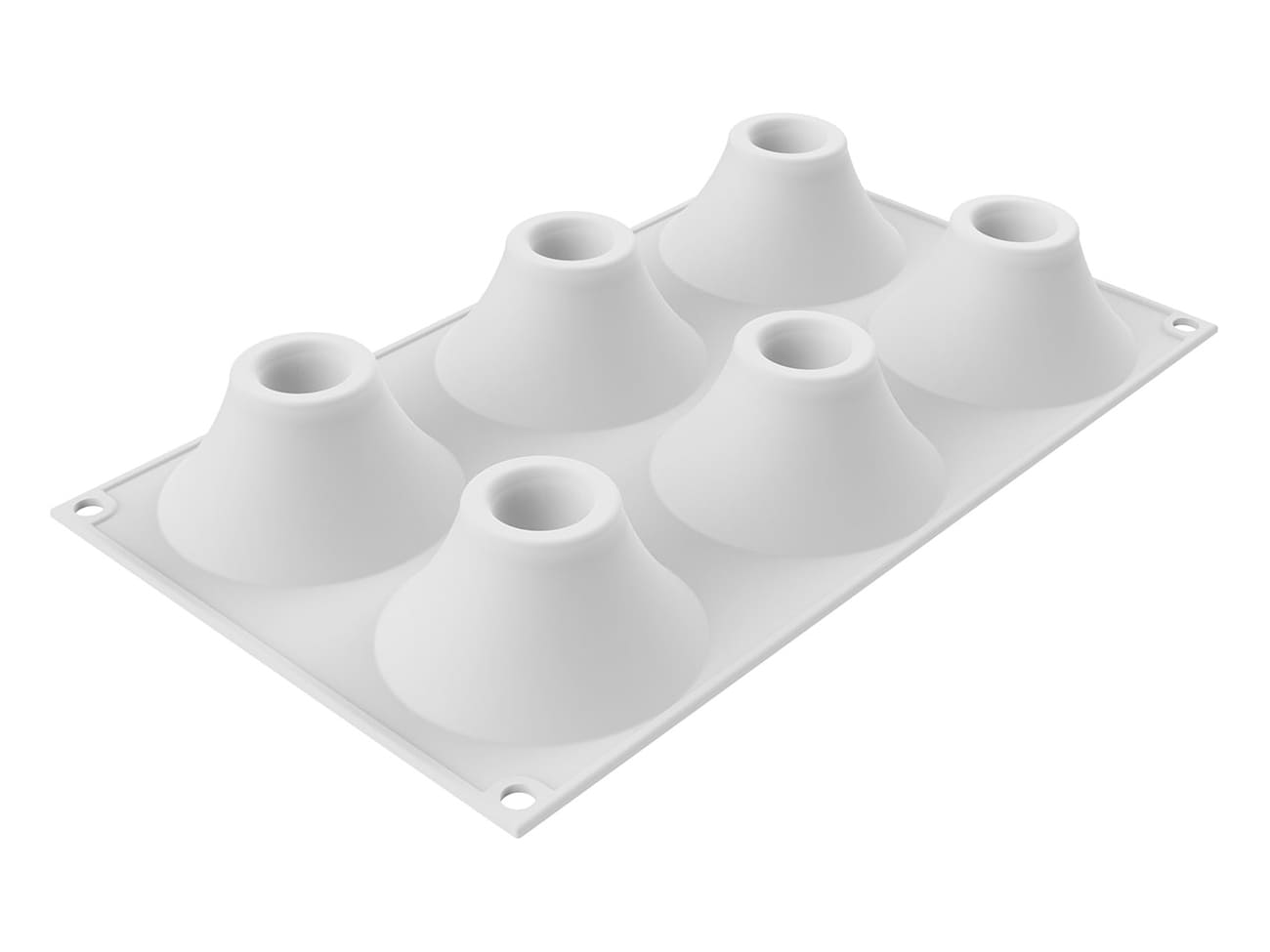 Vesuvio Silicone Mould - 6 volcanoes - 30 x 17.5cm - Silikomart ...