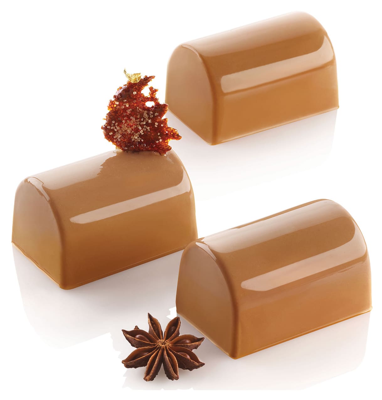 Silicone Mould - 8 mini yule logs - 30 x 17.5cm - Silikomart - Meilleur ...