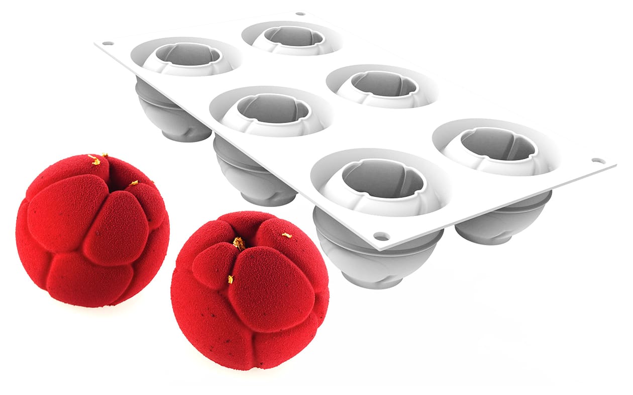 Atome Silicone Mould - Ø 6.3 x H 5.5cm - Silikomart - Meilleur du Chef