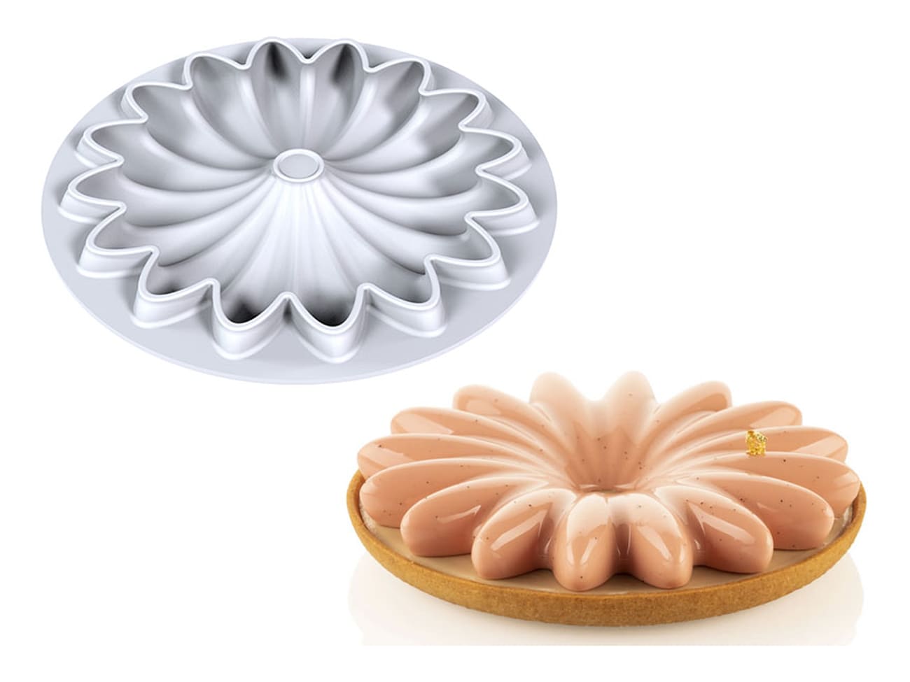 Silicone Mould Kit - Bloom Tart - Ø 18cm - Silikomart - Meilleur du Chef