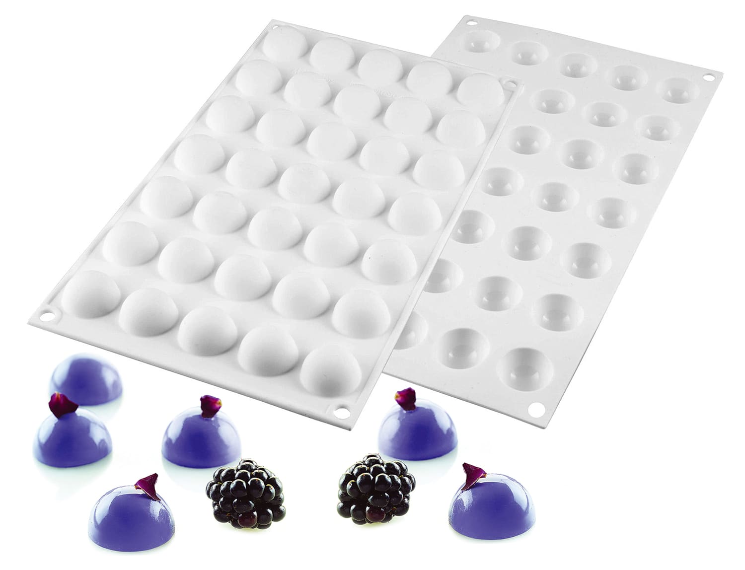 Silicone Mould - 35 micro domes - Silikomart - Meilleur du Chef