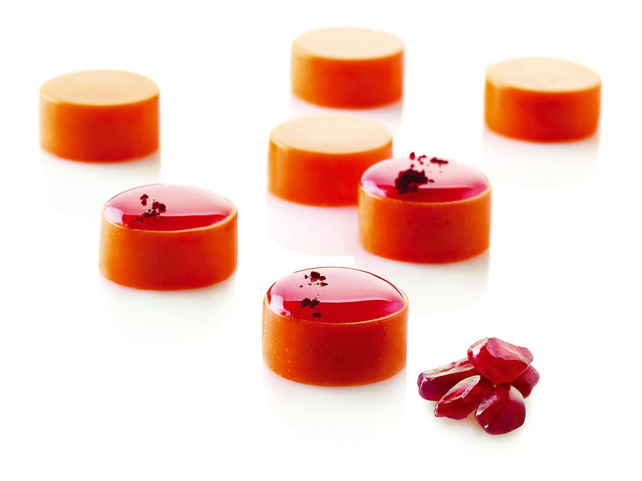 Silicone Mould for 35 Micro Round Shapes - Silikomart - Meilleur du Chef