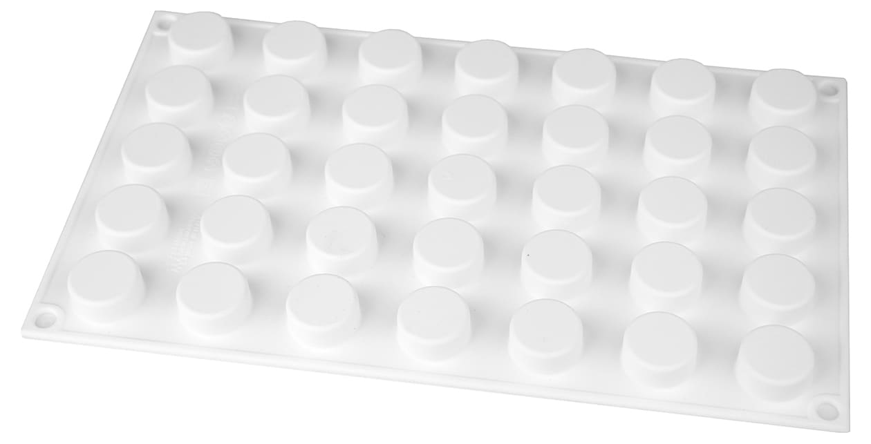 Silicone Mould for 35 Micro Round Shapes - Silikomart - Meilleur du Chef